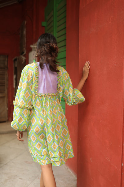 (Short Sandy Dress) KS10293 – KISH